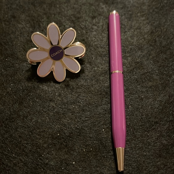 Coach | Accessories | Coach Pin And Pen Set | Poshmark